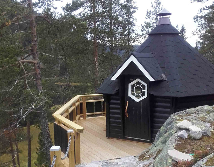 Arctic Finland House | 9m² (97 sq.ft.) Grill House “Grill Kota” For 15